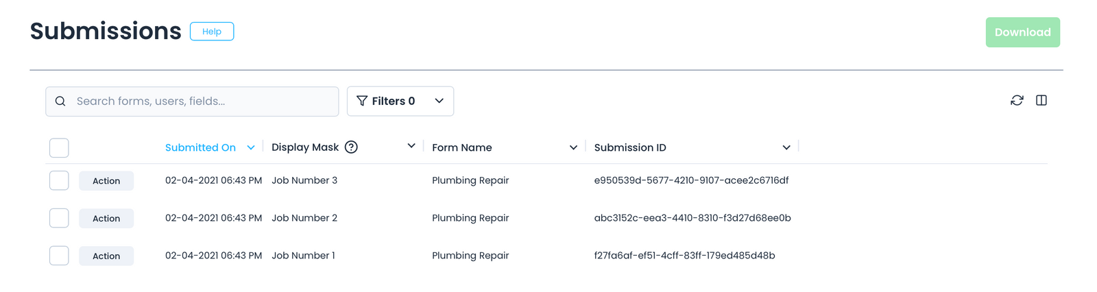 Display Masks – FastField Mobile Forms Help Center