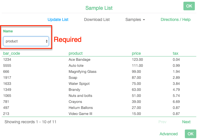 Lookup Lists – FastField Mobile Forms Help Center